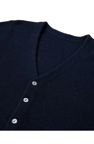FORTELA Alfa Cashmere Cardigan - Navy Blue