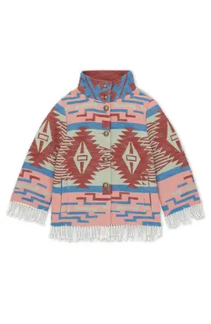FORTELA Feather Navajo Cotton Cape