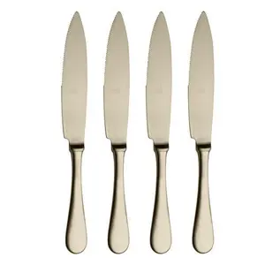 MEPRA Steak Knife Set4 Pieces - Ice Champagne