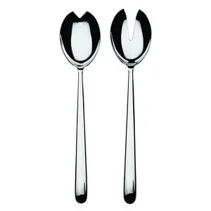 MEPRA Linea Salad Serving Set2 Pieces - Silver