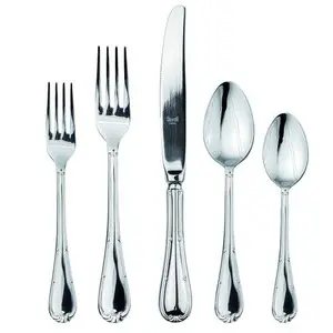 MEPRA Raffaello Flatware Set20 Pieces - Silver