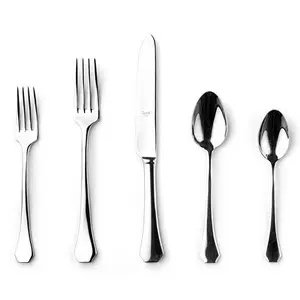 MEPRA Moretto Flatware Set5 Pieces - Silver