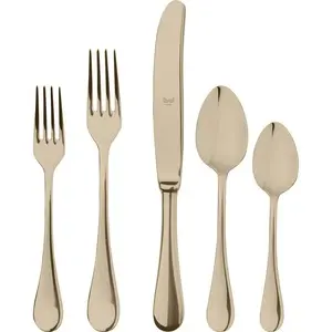 MEPRA Brescia Flatware Set5 Pieces - Champagne