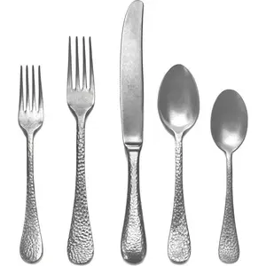 MEPRA Epoque Flatware Set5 Pieces - Pewter Silver