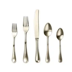 MEPRA Perla Flatware Set5 Pieces - Ice Champagne