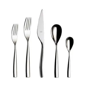 MEPRA Arte Flatware Set5 Pieces - Silver