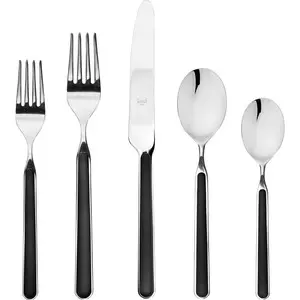 MEPRA Fantasia Flatware Set5 Pieces - Black