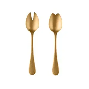 MEPRA Vintage Salad Serving Set2 Pieces - Gold