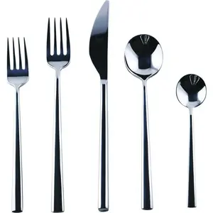 MEPRA Movida Flatware Set5 Pieces - Silver