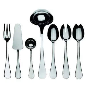 MEPRA Brescia Serving Set7 Pieces - Silver