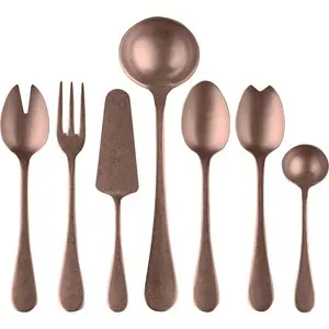 MEPRA Vintage Serving Set7 Pieces - Bronze