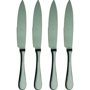 MEPRA Steak Knife Set4 Pieces - Ice Black Gold