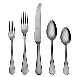 MEPRA Dolce Vita Flatware Set5 Pieces - Black Gold