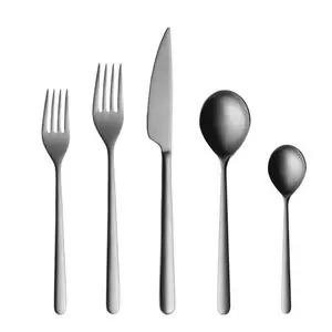 MEPRA Linea Flatware Set5 Pieces - Ice Silver