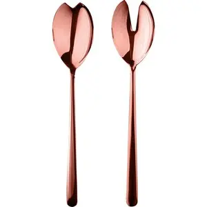 MEPRA Linea Salad Serving Set2 Pieces - Bronze