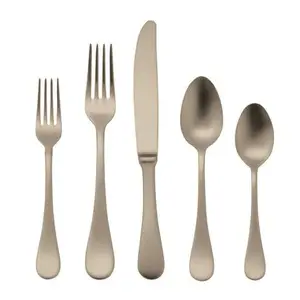 MEPRA Brescia Flatware Set5 Pieces - Ice Champagne