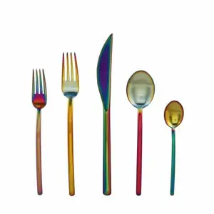MEPRA Due Flatware Set5 Pieces Ice Rainbow