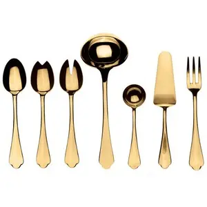 MEPRA Dolce Vita Serving Set7 Pieces - Gold