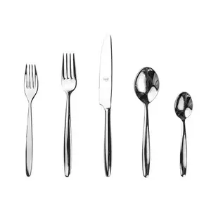 MEPRA Acqua Flatware Set5 Pieces - Silver