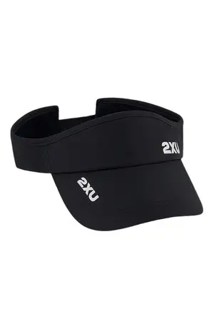 2xu Run Visor Black/black