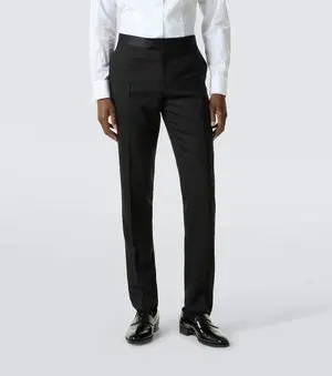 LARDINI Double-breasted Wool Tuxedo