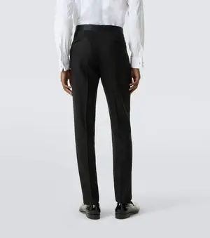 LARDINI Double-breasted Wool Tuxedo