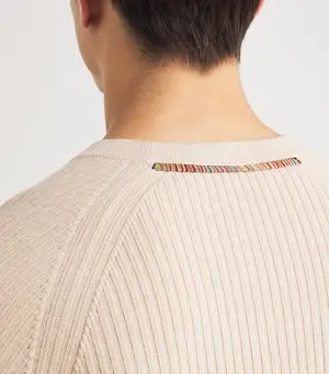 Paul Smith Merino-cotton Crew-neck Sweater