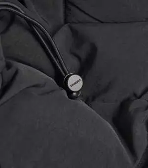 Sandro Padded Puffer Jacket - Black
