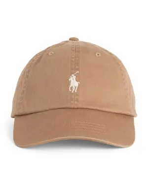 Polo Ralph Lauren Cotton Baseball Cap - Brown