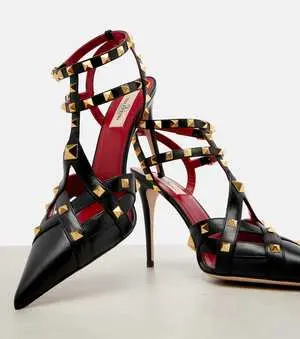 Valentino Garavani Studded Leather Pumps