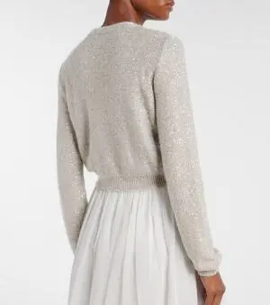 Brunello Cucinelli Sequined Sweater