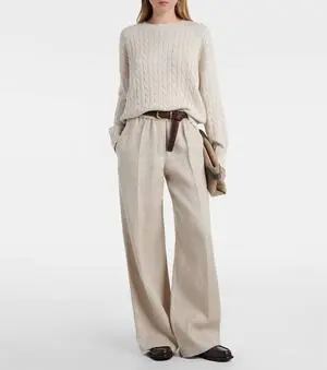 Brunello Cucinelli Sequined Cotton-blend Sweater