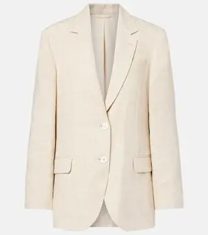Brunello Cucinelli Linen-blend Blazer