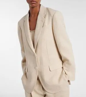 Brunello Cucinelli Linen-blend Blazer
