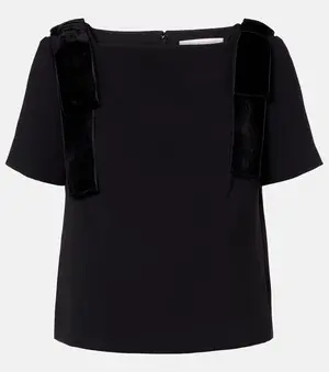 Carolina Herrera Bow Detail Tops