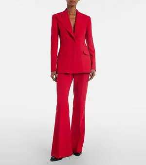 Gabriela Hearst Rhein Wool Flare Pants