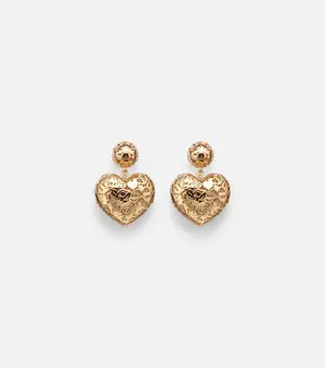 SYDNEY EVAN Icon Wallpaper 14kt Drop Earrings - Gold