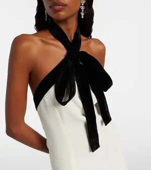 Simkhai Crêpe Minidress - White
