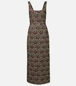 Simkhai Ravenna Jacquard Midi Dress - Multicoloured