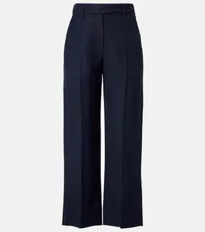 Brunello Cucinelli Cropped Wide-leg Pants