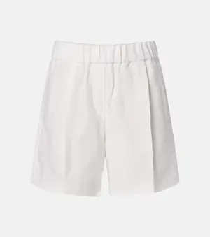 Brunello Cucinelli Pull On Shorts For Women