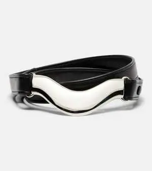 DEHANCHE Déhanche Brancusi Leather Belt - Black