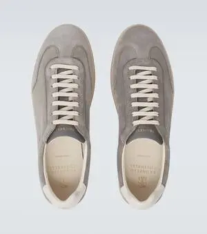 Brunello Cucinelli Suede Sneakers - Grey