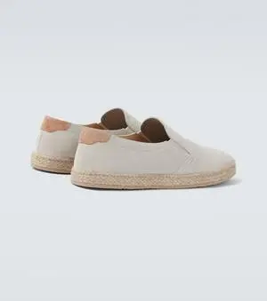 Brunello Cucinelli Suede Espadrilles