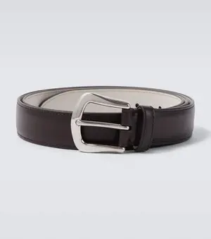 Brunello Cucinelli Leather Belt - Brown