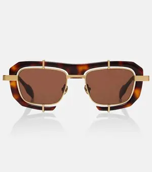 JW Anderson Rectangular Sunglasses - Brown