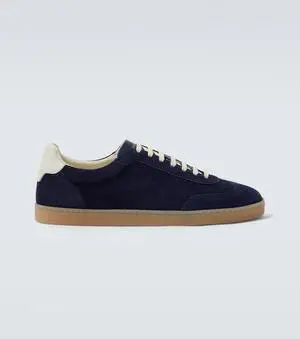 Brunello Cucinelli Suede Sneakers - Blue