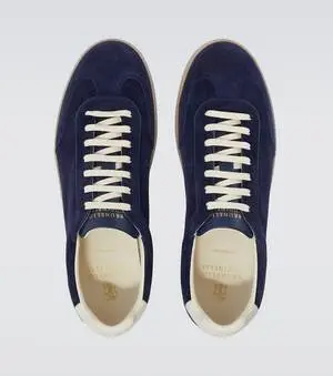 Brunello Cucinelli Suede Sneakers - Blue