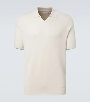 Brunello Cucinelli Cotton Polo Shirt - White