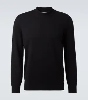 Brunello Cucinelli Cashmere V-neck Sweater - Black